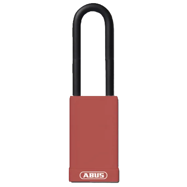 ABUS 74HB Series Long Shackle Lock Out Tag Out Coloured Aluminium Padlock | Smart Security