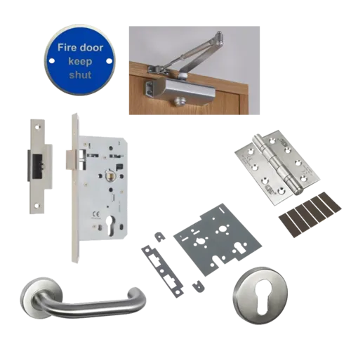 UNION Latch Fire Door Kit | Smart Security