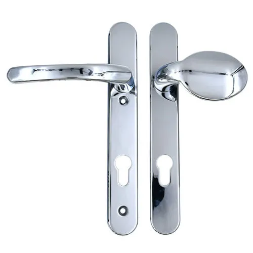 TSS Lever Moveable Pad UPVC Multipoint Door Handles - 92mm PZ Sprung ...